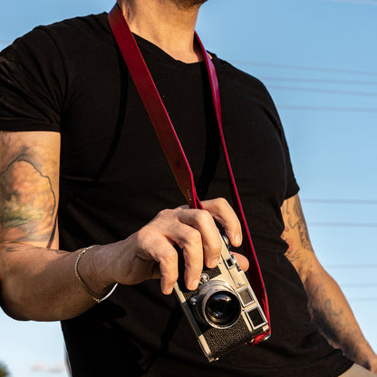 Helliot Leather Strap - Red Dune (SOLD OUT - BACKORDERS OPEN) – Owlkrown